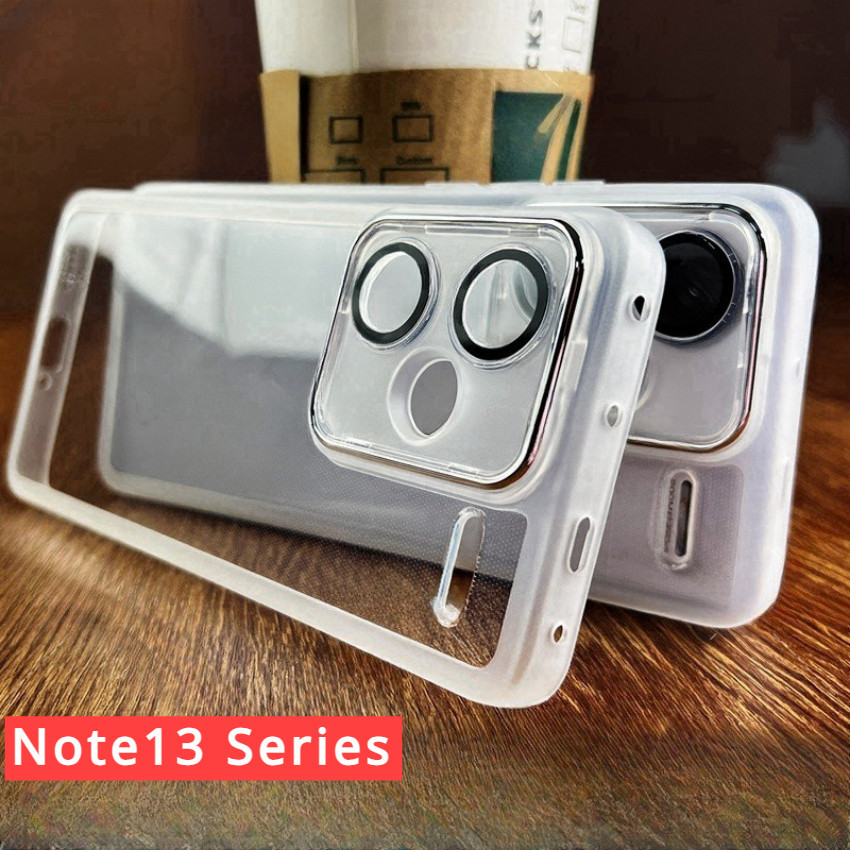 เคสโทรศัพท์มือถือ ซิลิโคนนิ่ม ใส บาง กันกระแทก แฟชั่น สําหรับ Xiaomi Redmi Note 13 Pro ProPlus ...