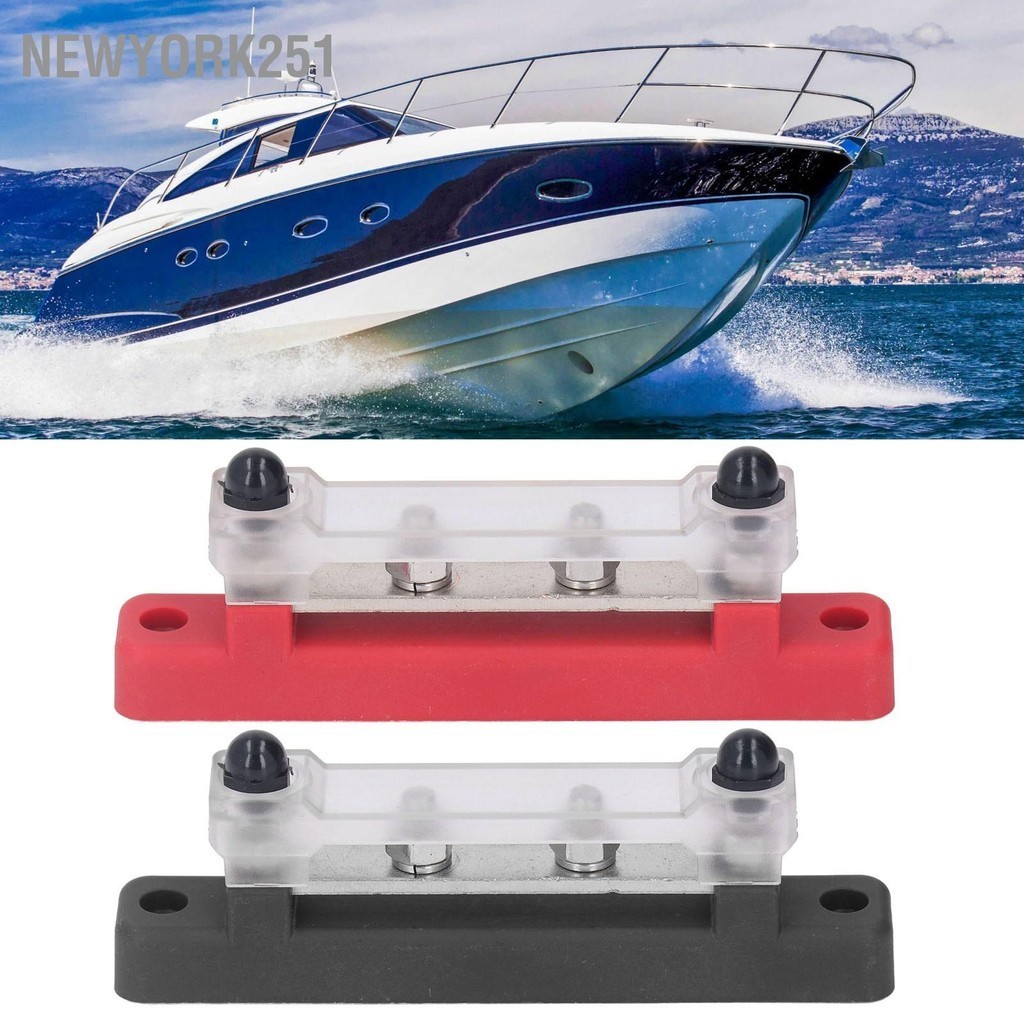 Newyork251 12-48V 150A 4 Terminal Bus Bar Ground Power Distribution ...