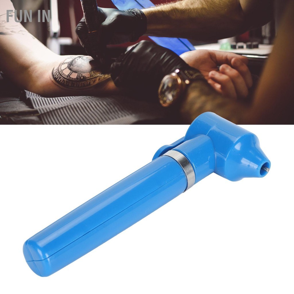 Fun IN Blue Tattoo Ink Mixer 5 ชิ้นหมึกผสม Sticks 1000 ชิ้นสักถ้วยหมึก ...