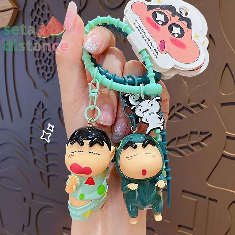 [Setad] Anime Crayon Shin-chan พวงกุญแจการ์ตูนตลกพวงกุญแจจี้กระเป๋า ...