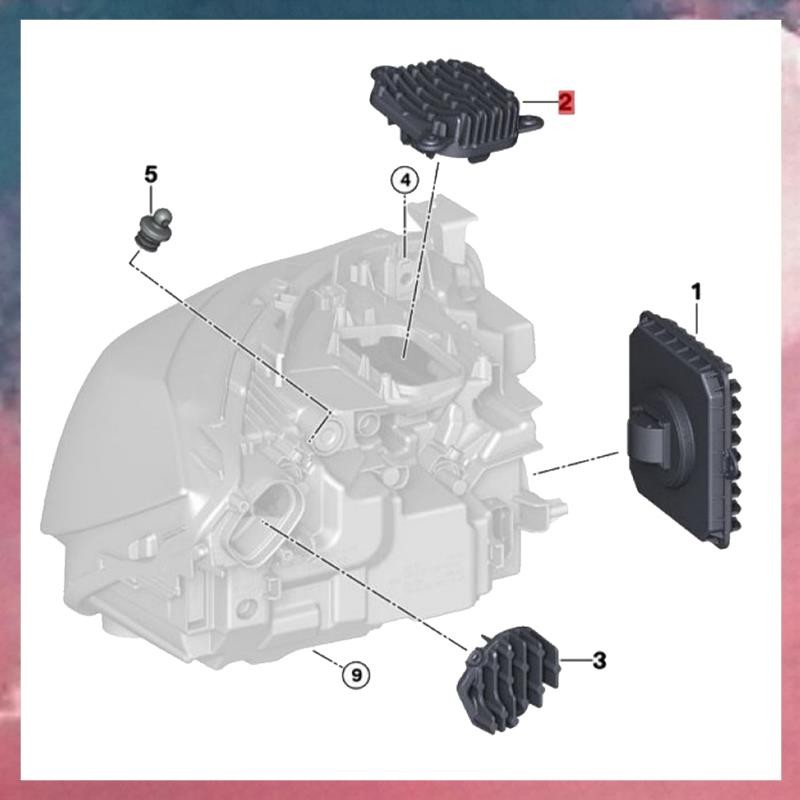 1 คู่ 63117470427 63117470428 สําหรับ 3 Series F34 GT 2015-2019 LED ...