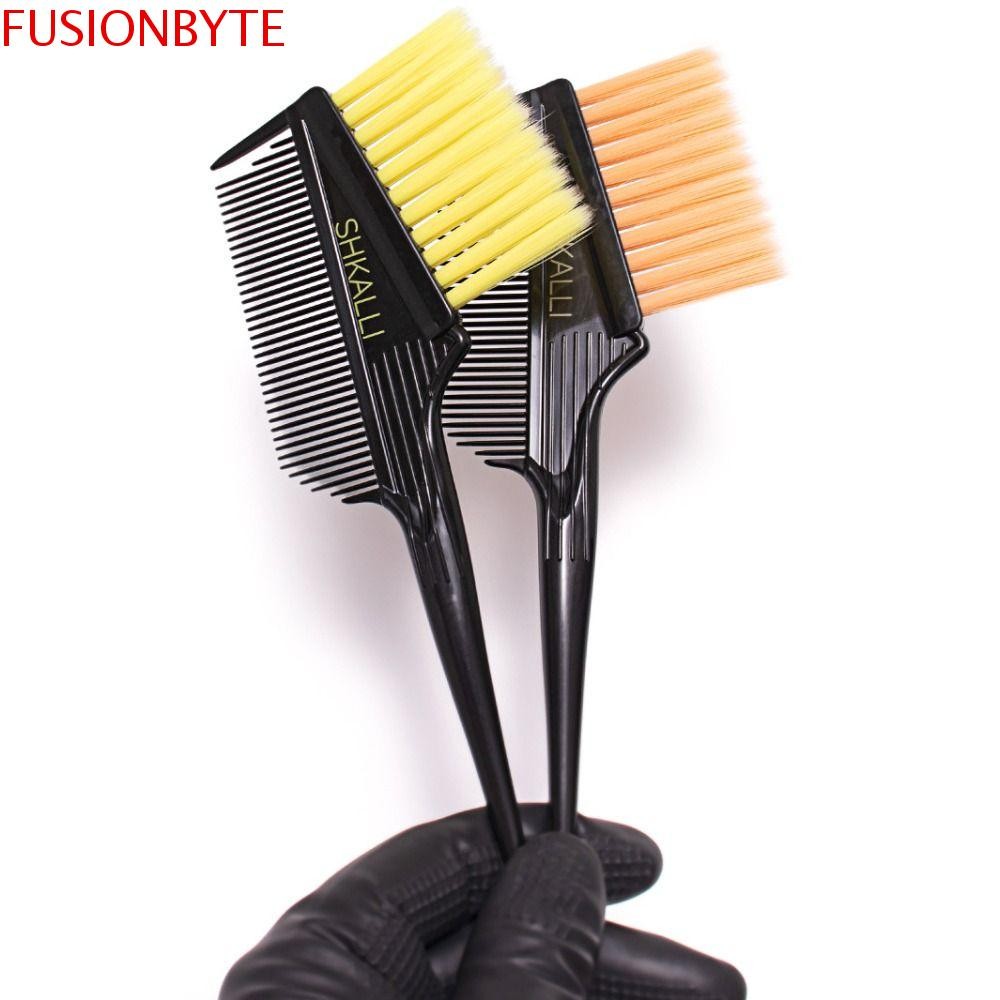 Fusionbyte แปรงทาสีย้อมผม, สองด้าน Professional Tinted แปรงผม, อุปกรณ์จัดแต่งทรงผม Hairdressing ...