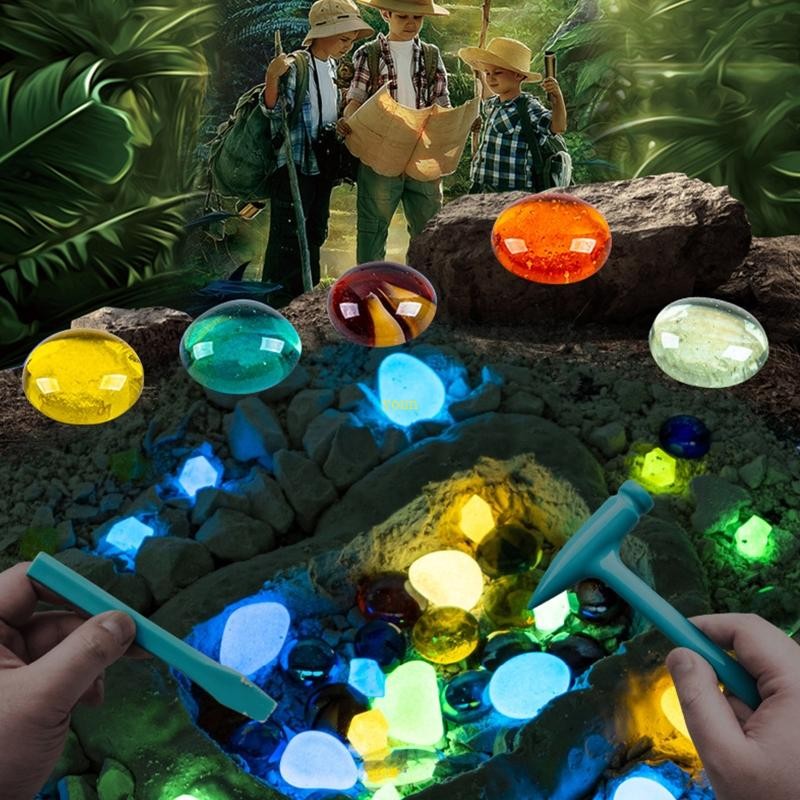 Youn Science Dig Toy Gems Dig Kit อัญมณีขุดโบราณคดี Discovery Exploring ...
