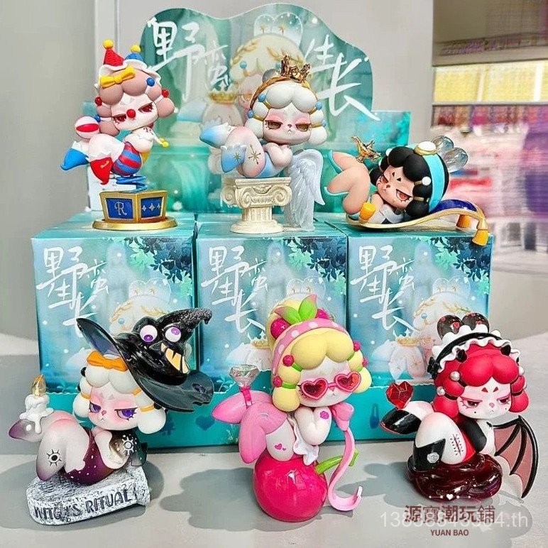 ฟิกเกอร์กล่องเซอร์ไพรส์ MISS RARA Savage Growth ของเล่นสำนักงานของขวัญ ...