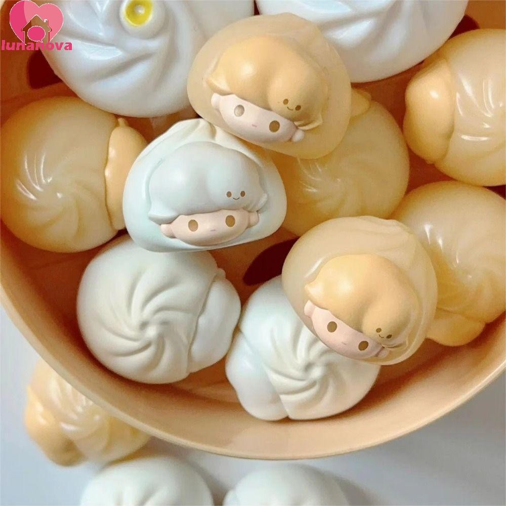 Lunanova POPBean Dimoo Series, Steamed Bun นึ่งตุ๊กตา Mini Dimoo รูป ...