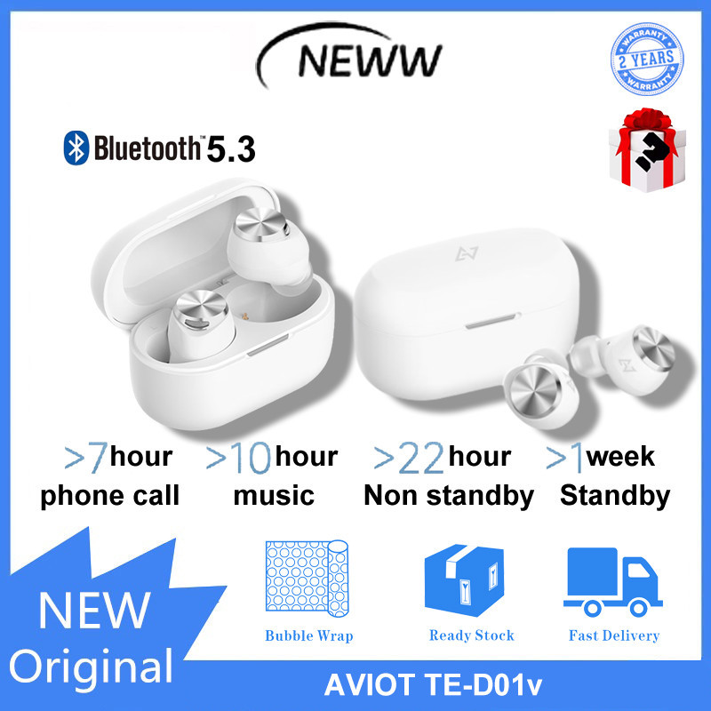 Aviot TE-D01v True Wireless ลดเสียงรบกวนในหู คุณภาพเสียง HIFI | Shopee Thailand