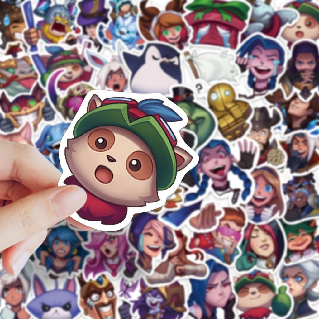 50 สติ๊กเกอร์ League of Legends LOL Emoji: Silas เกมการ์ตูนน่ารัก ...
