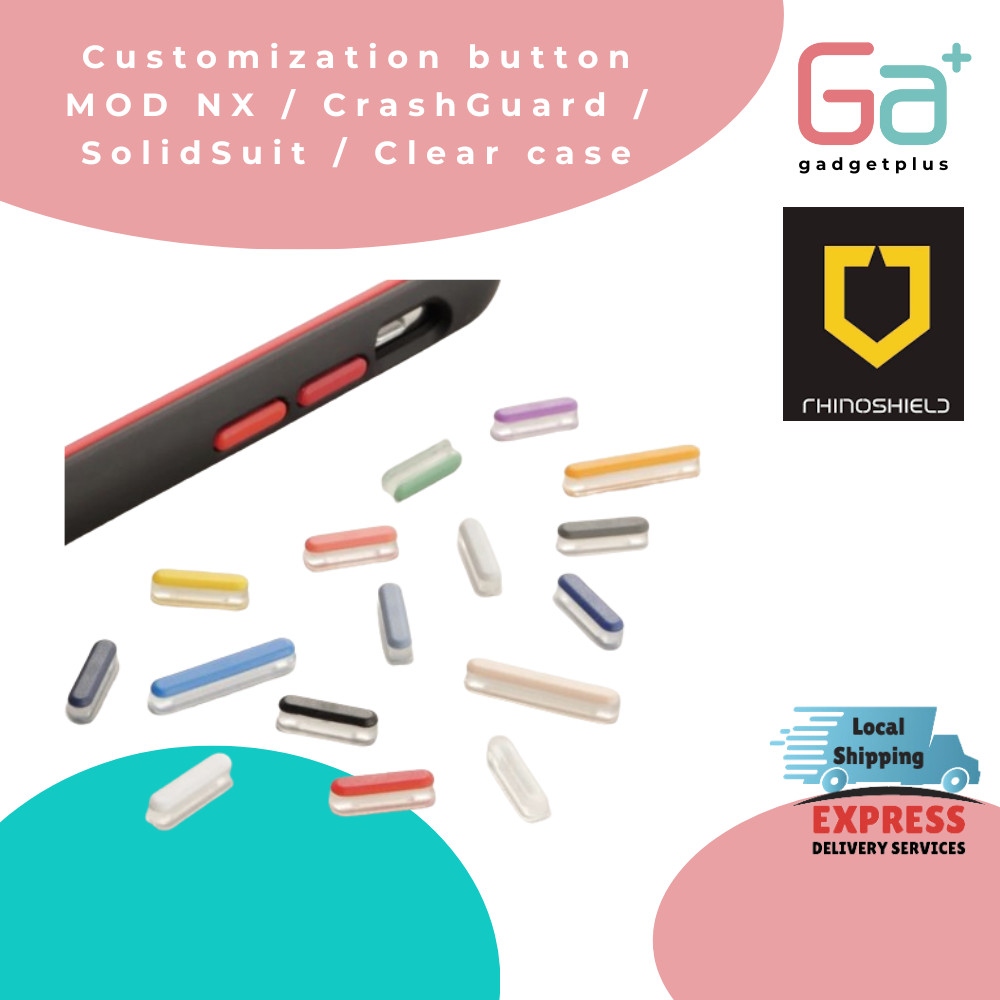 ปุ่มปรับแต่ง Rhinoshield สําหรับเคส MOD NX / CrashGuard NX / SolidSuit | Shopee Thailand