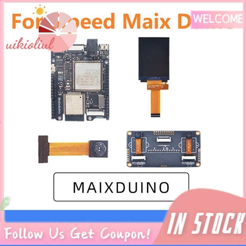 {Uikioliu } บอร์ดไมโครคอนโทรลเลอร์ Sipeed Maix Duino K210 RISC-V AI+LOT ESP32 พร้อมกล้อง และหน้า ...