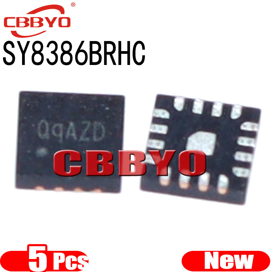 5 ชิ ้ นแบรนด ์ ใหม ่ SY8386BRHC SY8386B QqAZB QqBTB Qq .. Qfn-16 ...