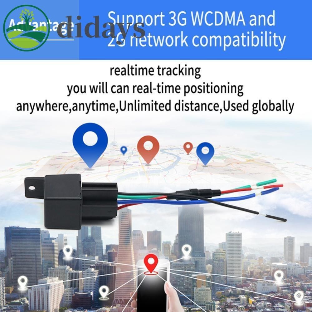 Cj720 รีเลย์ GPS ติดตามน้ํามันเชื้อเพลิง ป้องกันการโจรกรรม สําหรับ ...