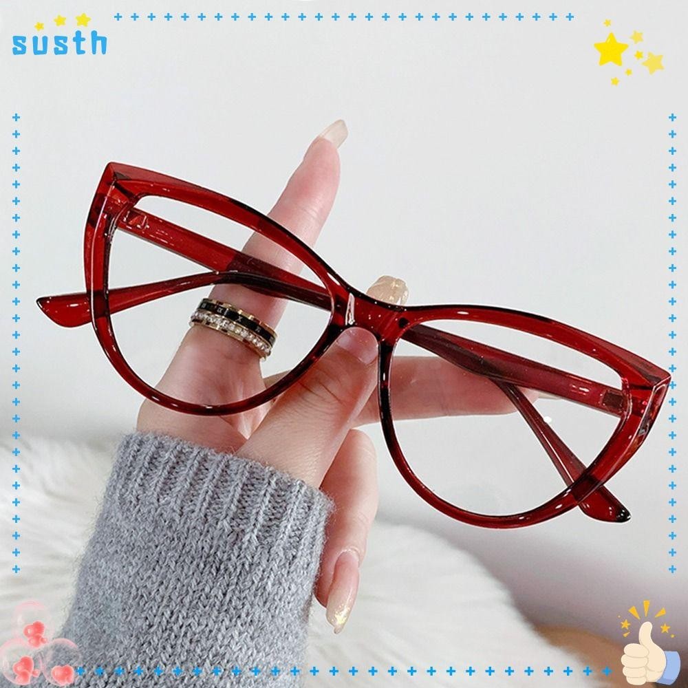 Susth แว่นตา ทรงกลม ป้องกันแสงสีฟ้า PC แบบพกพา เบาพิเศษ สําหรับ ...