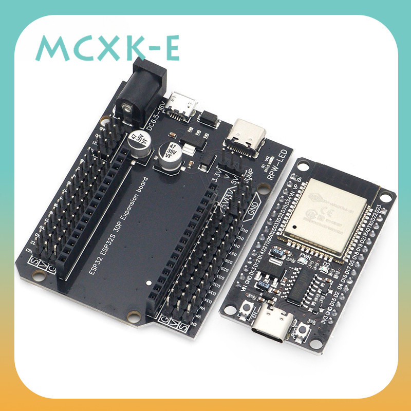 บอร์ดไมโครคอนโทรลเลอร์ Esp32 Type C Usb Ch340c Wifi และบลูทูธ ใช้พลังงานต่ํา Esp32 Devkitc 32