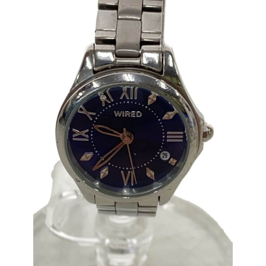 Seiko(ไซโก) SEIKO NEXTAGE Womens Watch Automatic Analog -- NVY SLV ...