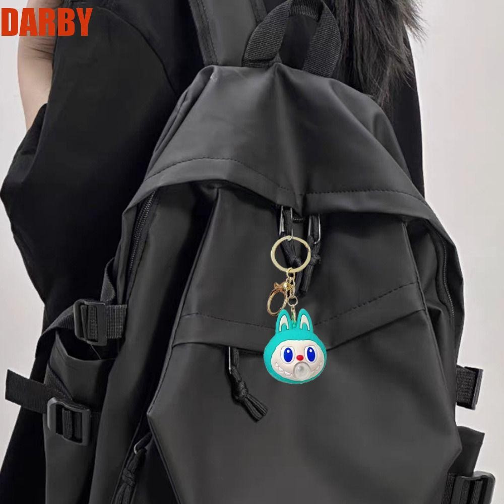 Darby Labubu Pinch พวงกุญแจตุ๊กตา,กระเป๋าซิลิโคน Charm Labubu ตุ๊กตาจี้ ...