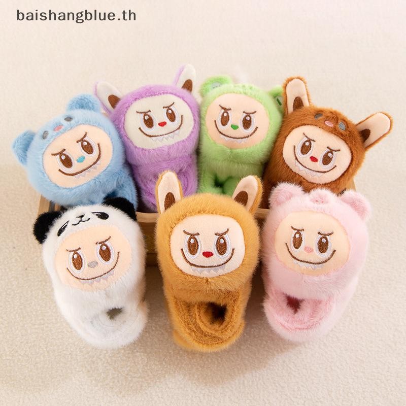 Pre ใหม่น่ารัก Kawaii Labubu สัตว์ Slap Snap Wrap สายรัดข้อมือสร้อย ...