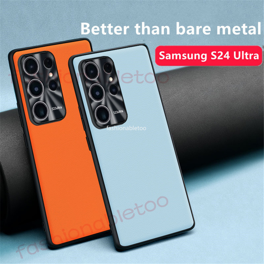 เคสโทรศัพท์มือถือหนังนิ่ม กันกระแทก ป้องกันเลนส์กล้อง ปิดด้านหลัง สําหรับ Samsung Galaxy S24 FE ...