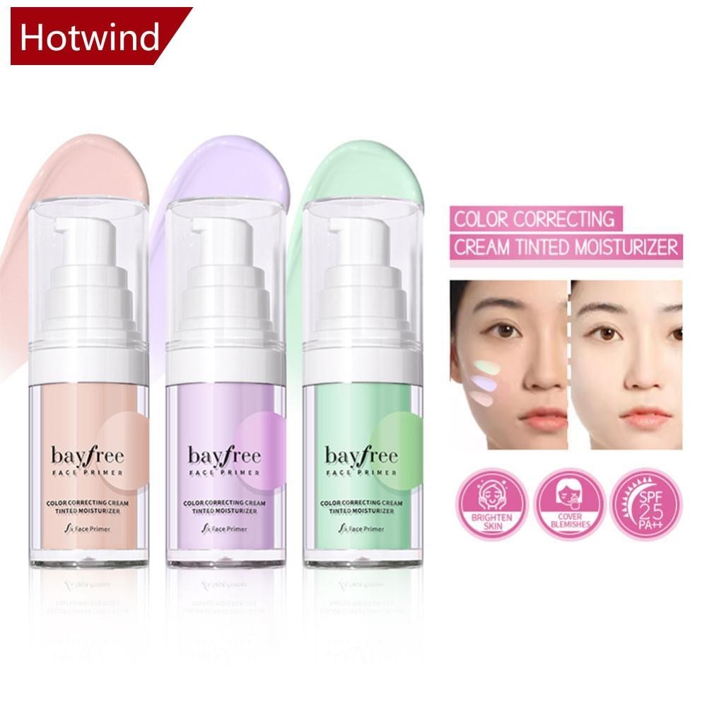 Hotwind ครีมไพรเมอร์ ให้ความชุ่มชื้น ปรับสีผิวหน้า 3 สี B8X3 | Shopee Thailand