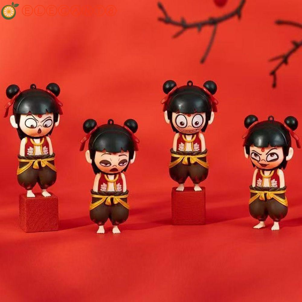 Aelegant NeZha2 ตุ๊กตาเปลี่ยนหน้า,พลาสติก DIY หัตถกรรม NeZha Face ...