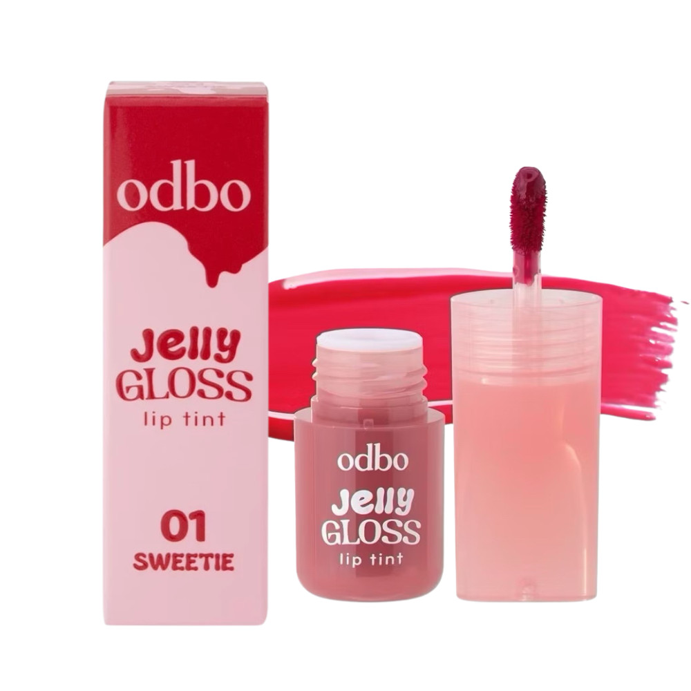 odbo Jelly Gloss Lip Tint 3g OD5010 โอดีบีโอ เจลลี่ ลิปกลอส ลิปติ้น ...