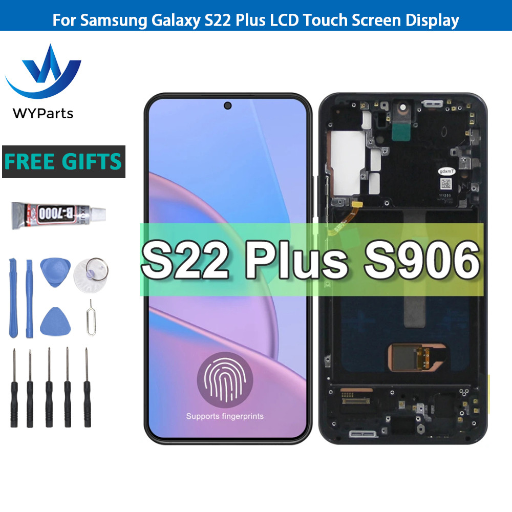 Oled สําหรับ Samsung S22 Plus 5G S906 S906B S906U จอแสดงผล LCD หน้าจอ ...