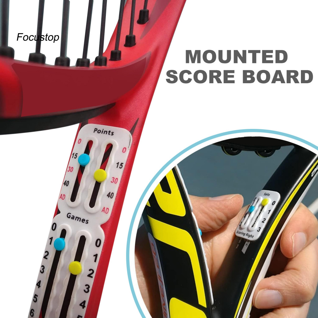 Focus ทนทานคะแนนเทนนิส Practical Tennis Scorring เครื่องมือแบบพกพา ...