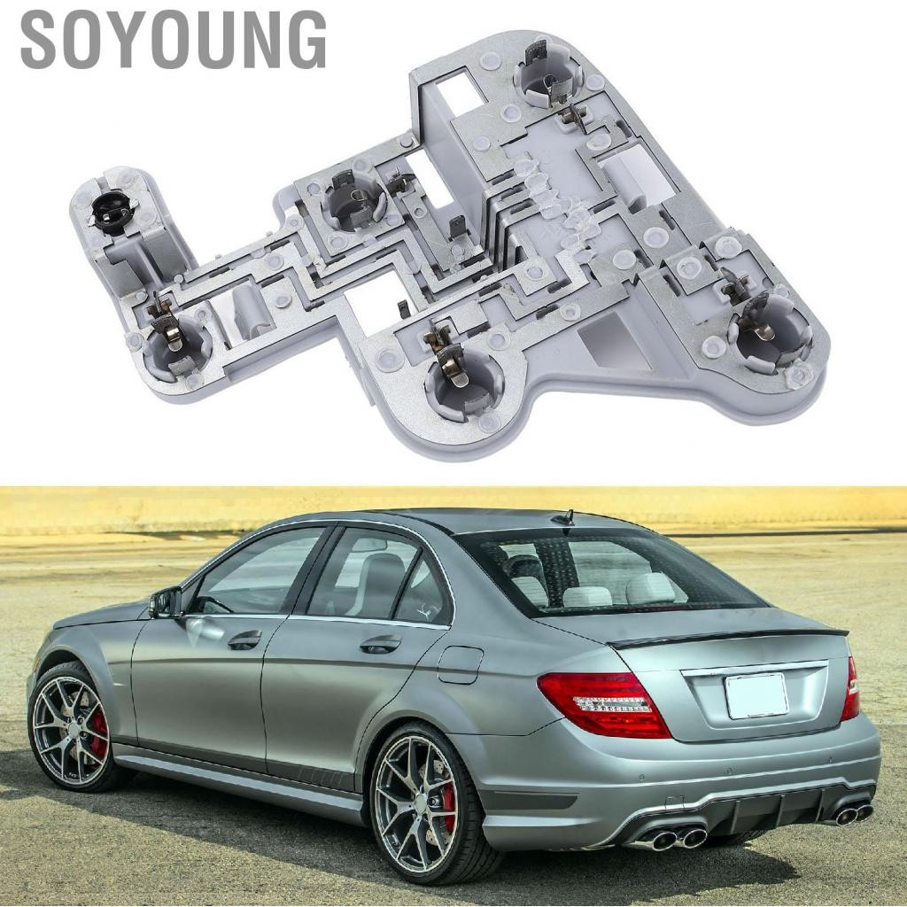 Soyoung ตัวยึดหลอดไฟท้ายด้วยสายรัดและการเปลี่ยนขั้วสำหรับ C250 C300 ...