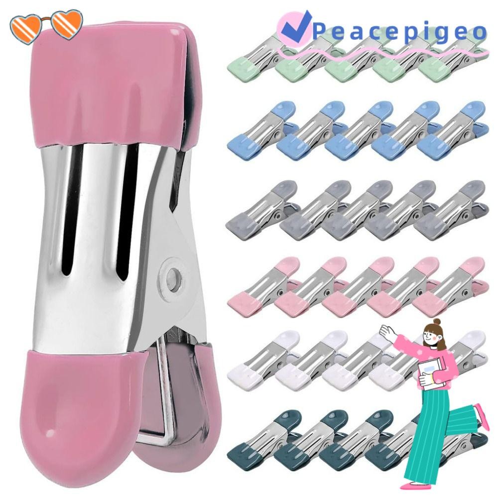 Peacepigeo 1/5 ชิ้นคลิปตากผ้า, หมุดเสื้อผ้ากันลมกันลื่น, คลิปกางเกงสแตนเลสไร้ร่องรอย | Shopee ...