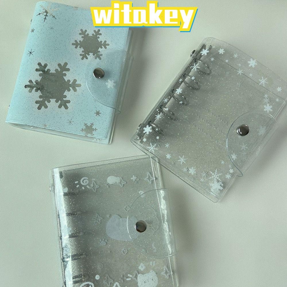 Witakey อัลบั้มรูป, สมุดสะสมใบหลวม, ที่ใส่โฟโต้การ์ดขนาดเล็ก PVC 5 หลุมแบบพกพา Girls | Shopee ...