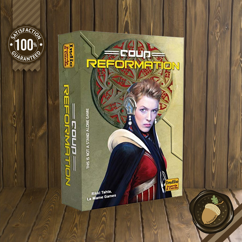 Coup: Reformation ส่วนเสริม บอร์ดเกมแท้ คู่มือภาษาอังกฤษ | Shopee Thailand