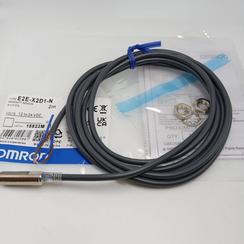 E2E-X2D1-N ล้างสต๊อก E2E-X2D1-N sensor เซ็นเซอร์ proximity 8M (2สาย NO ...