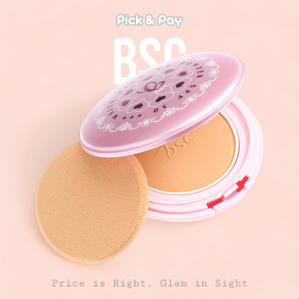 BSC WHITE PINK BB POWDER SPF30 PA+++ แป้ง ไวท์ พิงค์ บีบี พาวเดอร์ เอส ...