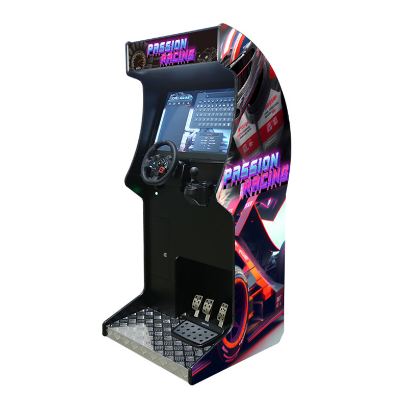 ตู้เกมแข่งรถ มีเกียร์ แบบยืน Driving Arcade with Gear Shifter - Stand ...