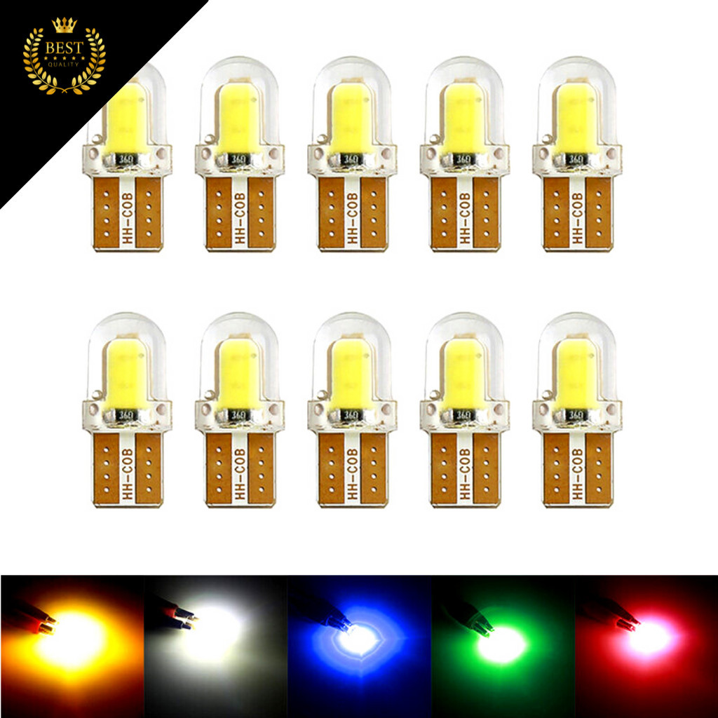 รถด้านข้าง TURN ป้าย INDICATOR T10 ไฟ LED หลอดไฟ Menthola ขนาดเล็กรอบ ...