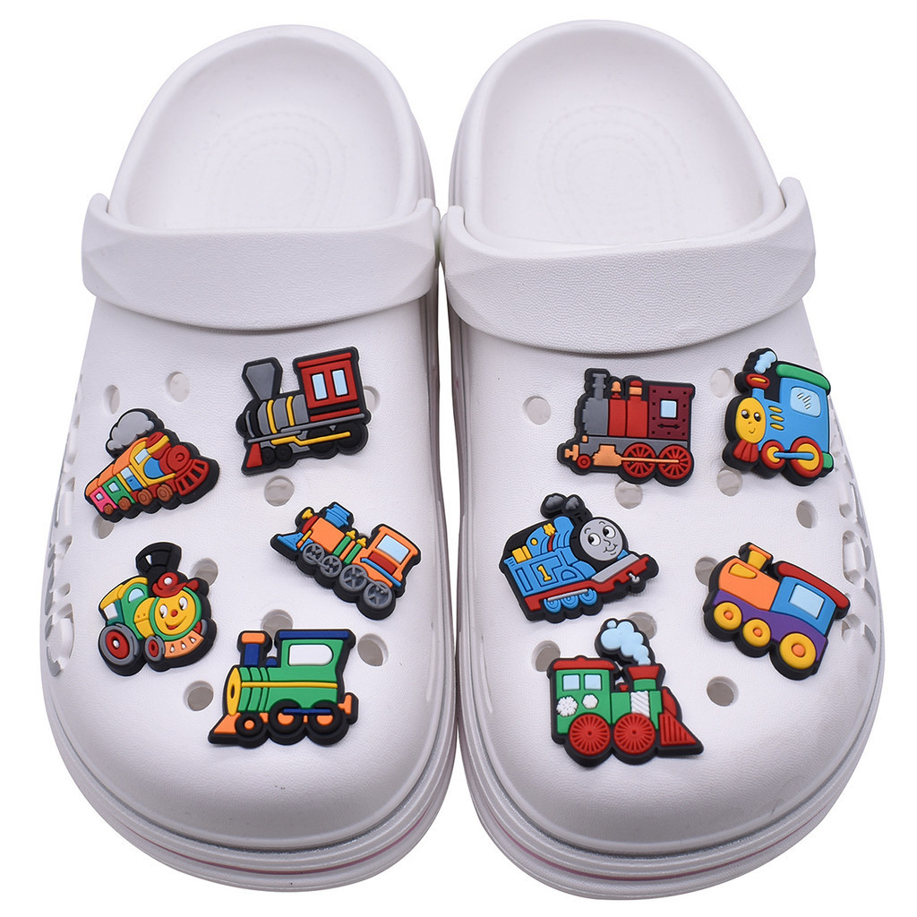 การ์ตูน Toby Crocks Design jibits Thomas และเพื่อนรองเท้า Charms รถ ...