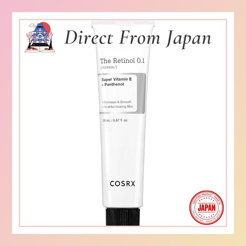 COSRX Retinol 0.1 Cream 20ml Retinol Cream Vitamin E Allantoin Hyaluronic Acid Panthenol Pure ...