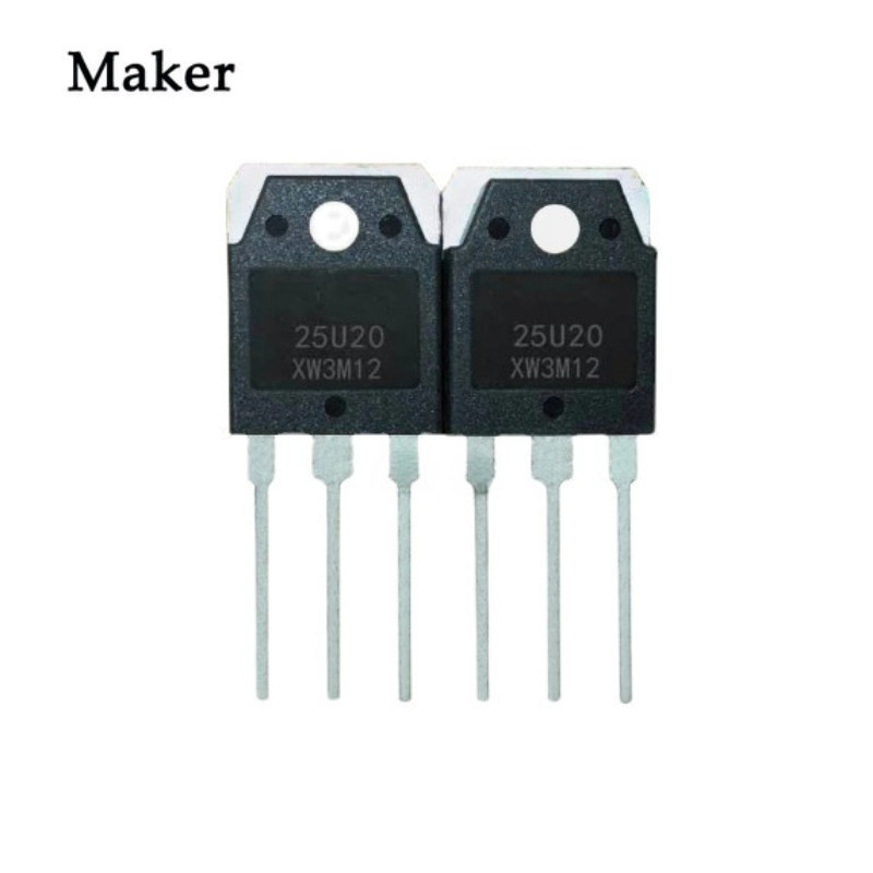 วงจรเรียงกระแสไดโอด เครื่องเชื่อมอินเวอร์เตอร์ 25U20 TO-3P 25A200V ...
