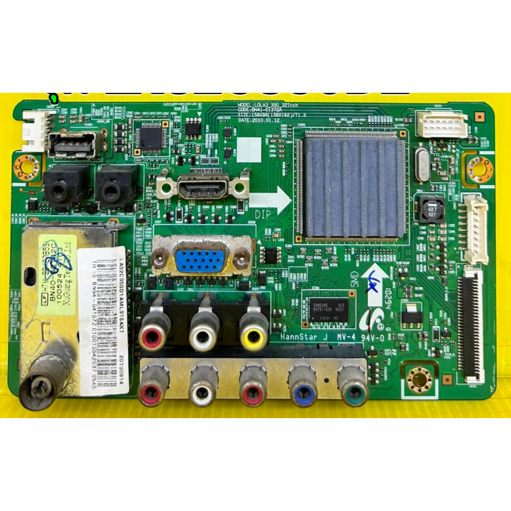 เมนบอร์ด SAMSUNG รุ่น LA32C350D1 พาร์ท BN94-03911H / BN94-04157Z ของถอด ...
