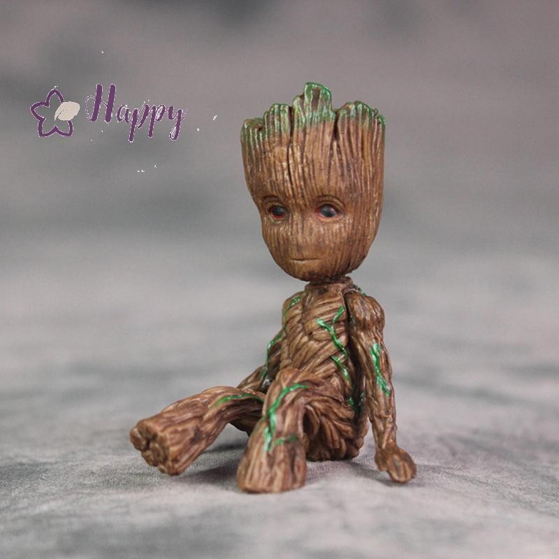 Groot Action ของเล่นรูป 6 ซม. Guardians Of The Galaxy Tree Man ตุ๊กตา ...