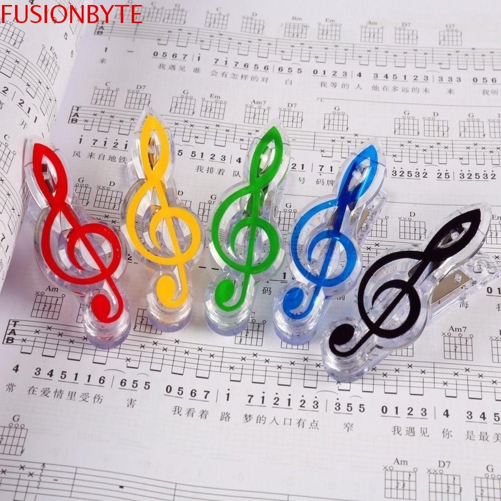 Fusionbyte คลิปคะแนนเพลง, คลิปหนังสือคลิปหนีบกระดาษสมุดดนตรีหมายเหตุคลิป, อุปกรณ์ดนตรีมินิตลก ...