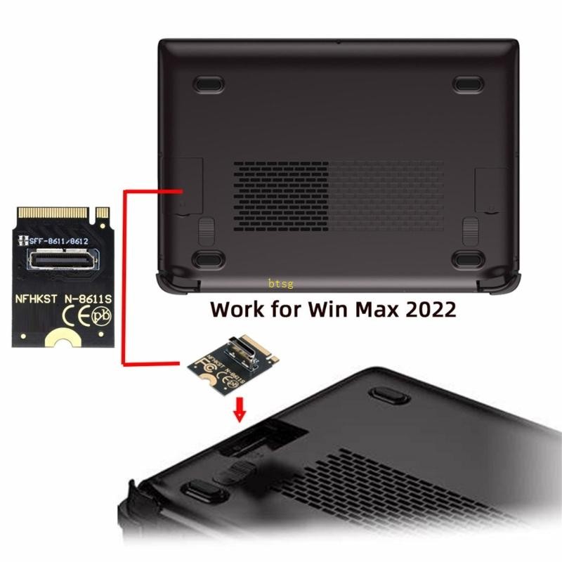 Bt 2230 NVME M 2 ชาย Oculink SFF-8612 SFF-8611 PCIE4 0 67Pin หญิง ...