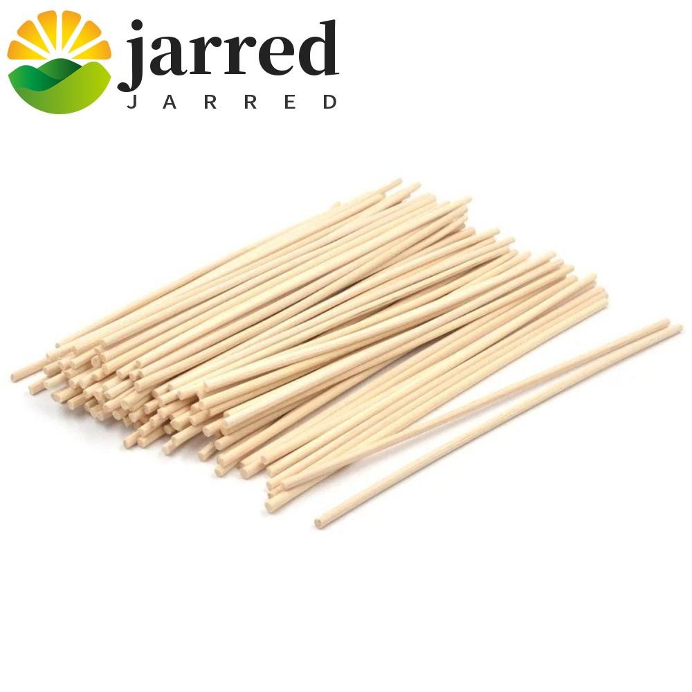 Jarred 100 ชิ้นเส้นใย Reed Diffuser Sticks, 3 มม.* 25 ซม.แบบพกพา Reed ...
