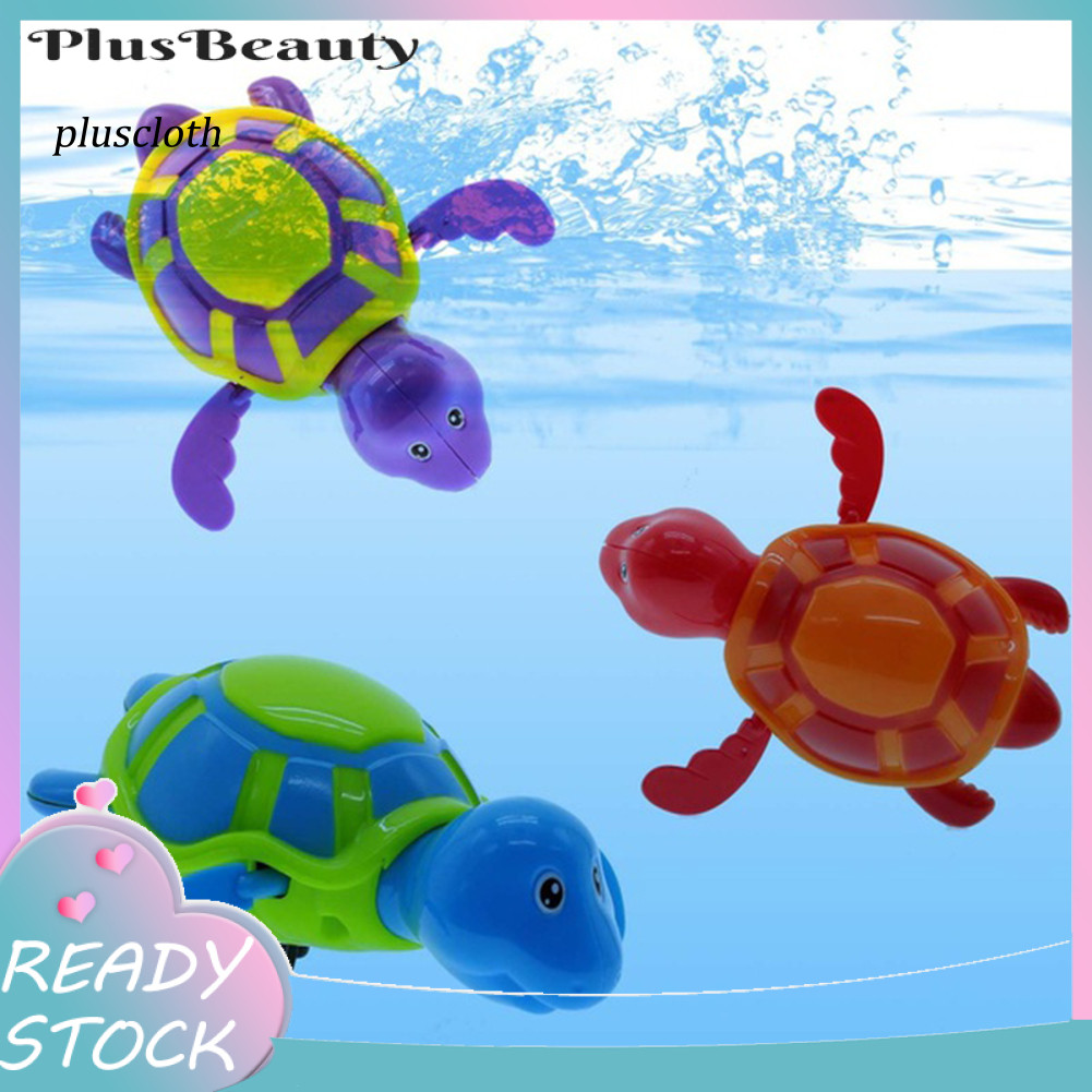 Pluscloth เต่าน่ารัก/จระเข้/ฉลามว่ายน้ําสัตว์ Wind-up Chain Clockwork ...