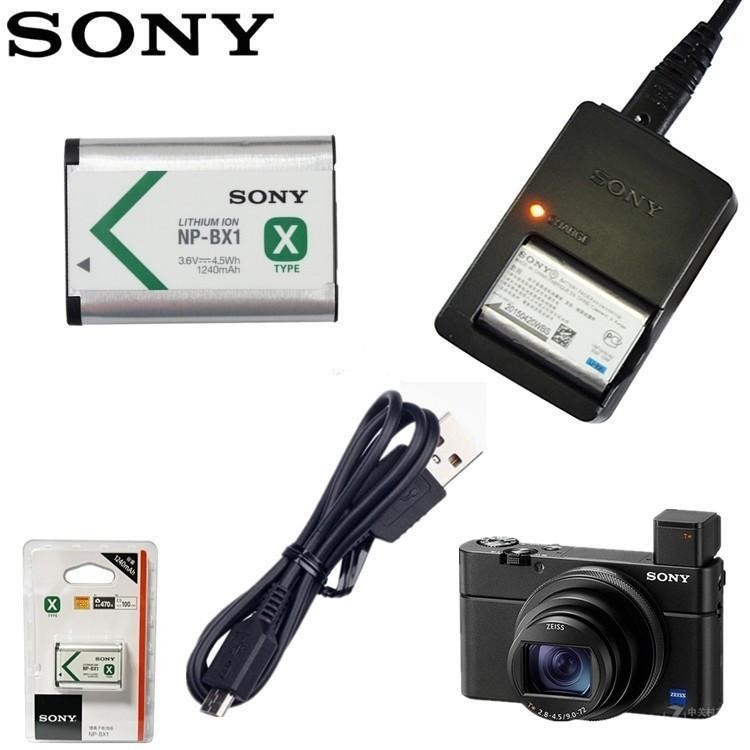 Sony DSC-RX100 M2 M3 M4 M5 M6 M7 แบตเตอรี่กล้อง NP-BX1 Charger + สายเคเบิลข้อมูล | Shopee Thailand