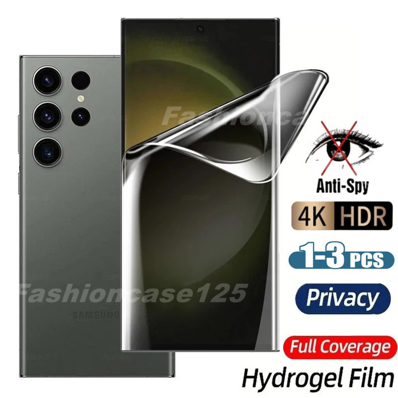 S24ultra 5G ฟิล์มไฮโดรเจลนิ่ม ไฮดรอลิค กันแอบมอง เพื่อความเป็นส่วนตัว ...
