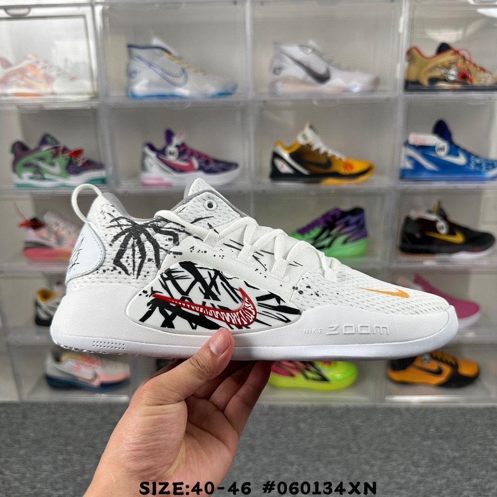 Nike Nike Hyperdunk X (2018) Hd2018ต่ำน้ำหนักเบาระบายอากาศทนต่อการสึก ...