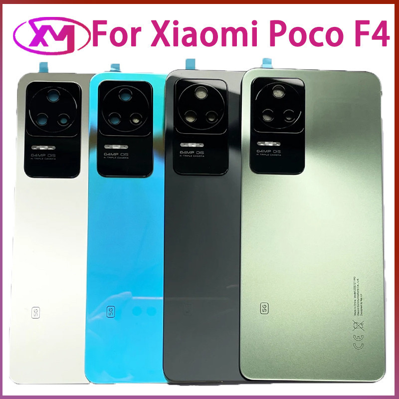 ฝาหลัง Xiaomi Poco F4 กระจกหลัง Battery Back Cover For Poco F4 ฝาหลัง ...