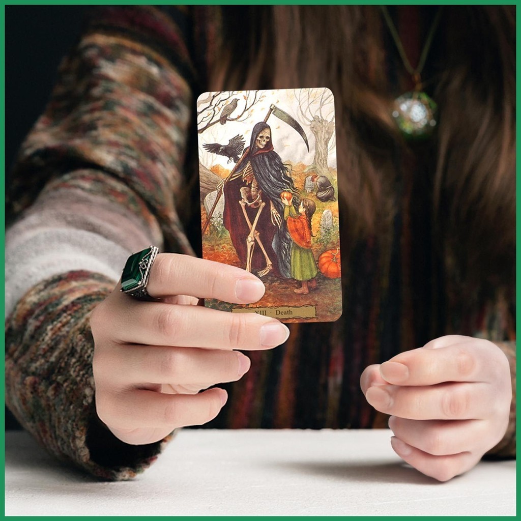 ไพ่ทาโรต์ภาษาอังกฤษ 78 ใบ เกมกระดานภาษาอังกฤษ ของเล่น สําหรับ Classmate ...