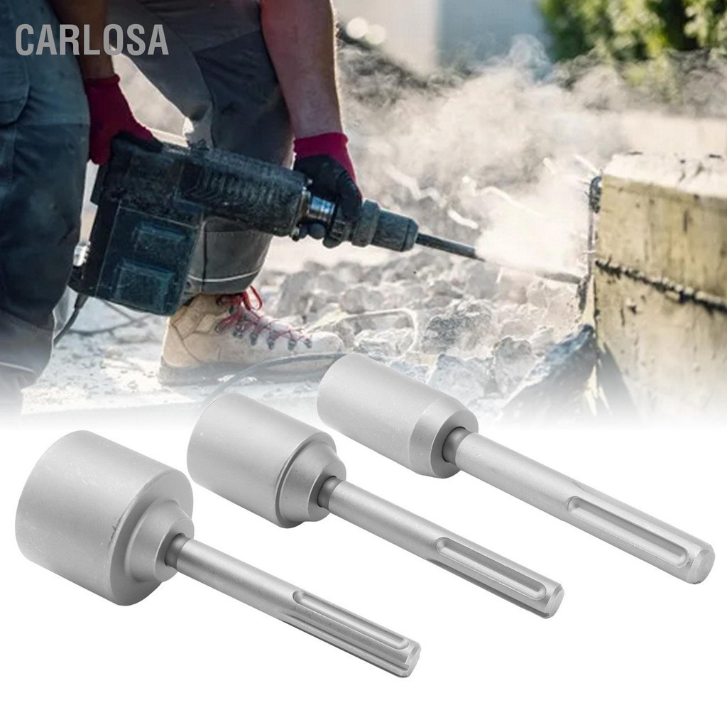 CARLOSA T Post Driver 5 Pits Shank เหล็กรั้วโพสต์ Hand Pounder Hammer ...