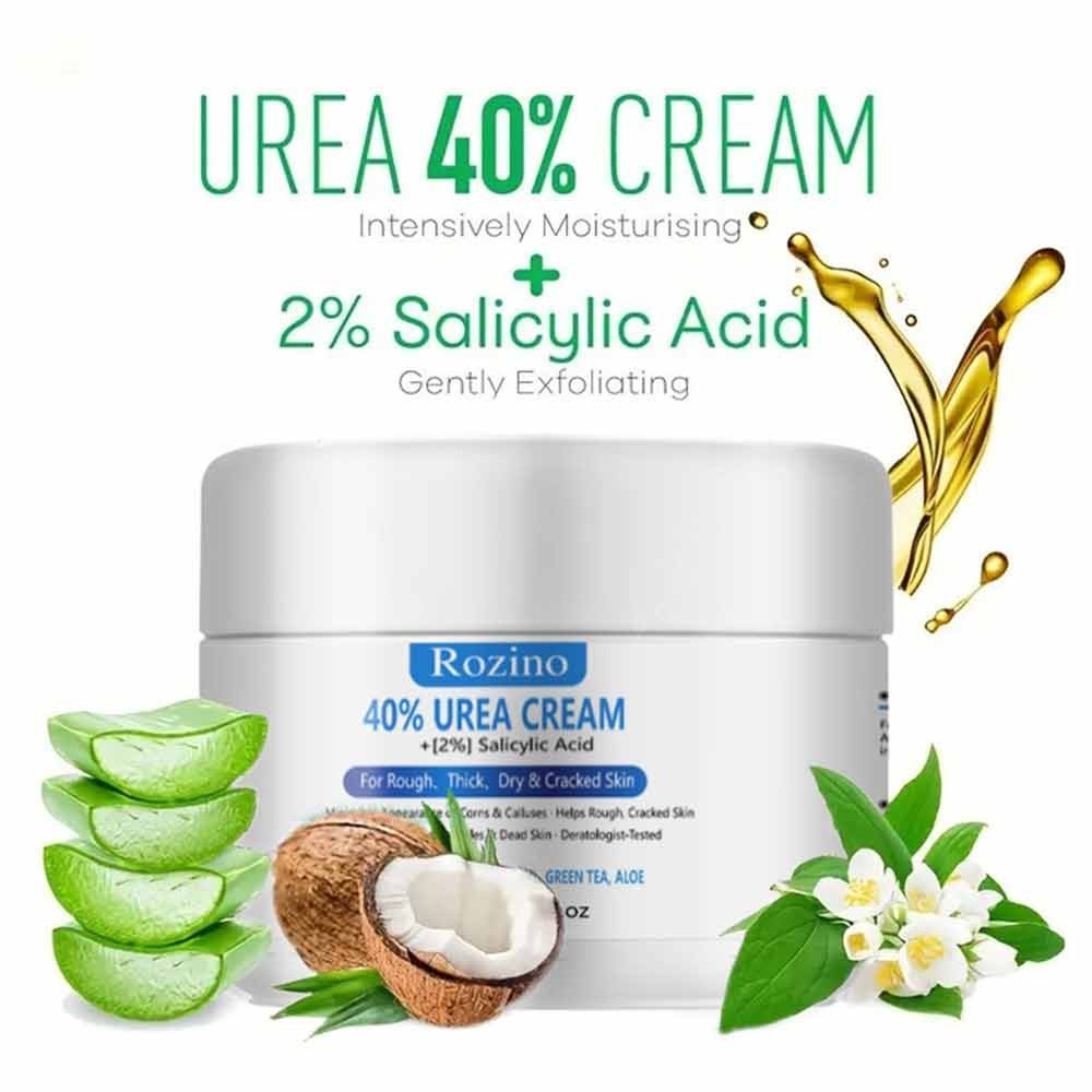 Urea Cream 40% Plus Salicylic Acid Intensive Moisturizes & Softens Skin ...
